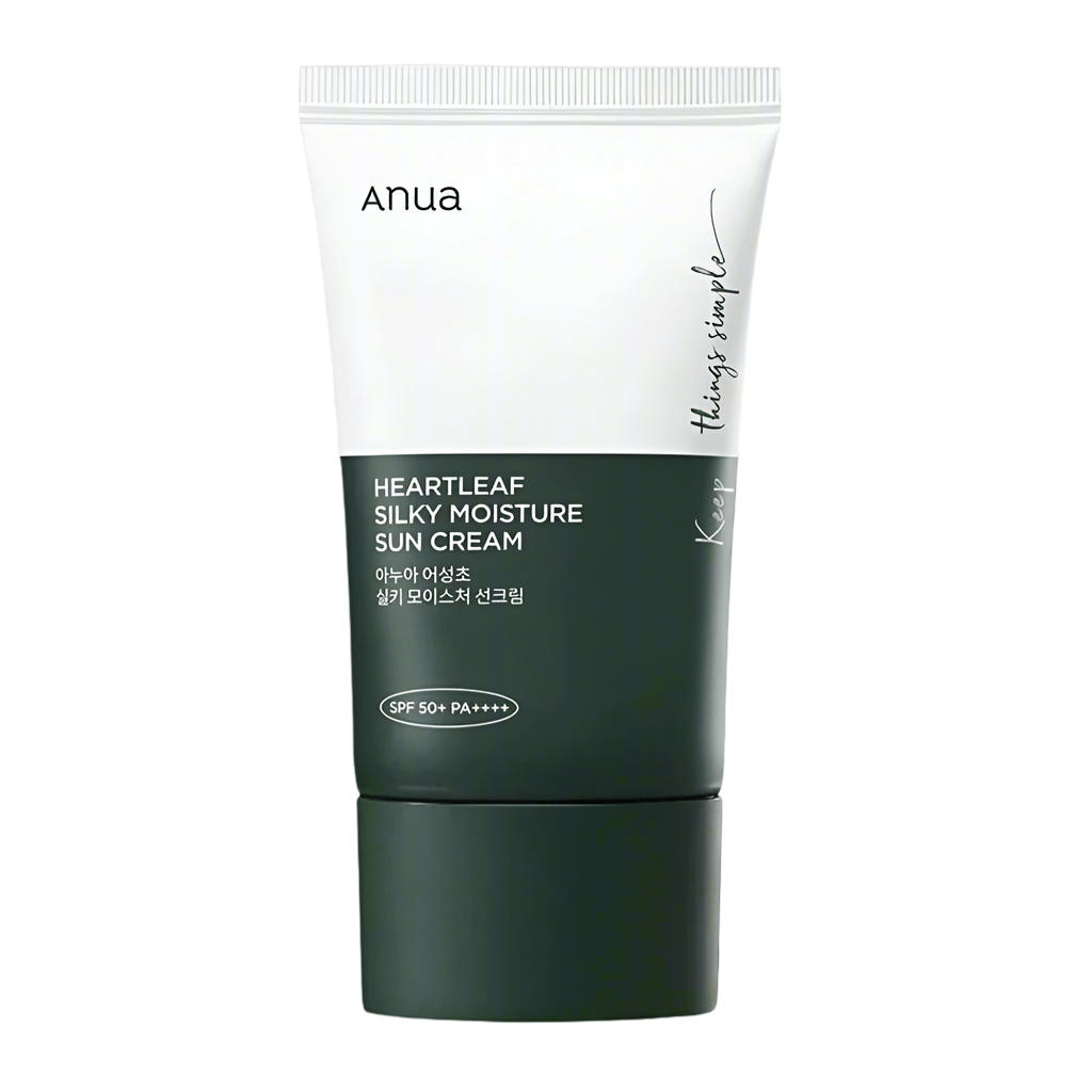 Buy Anua Heartleaf Silky Moisture Sunscreen SPF50+ - 50ml | Shop ...