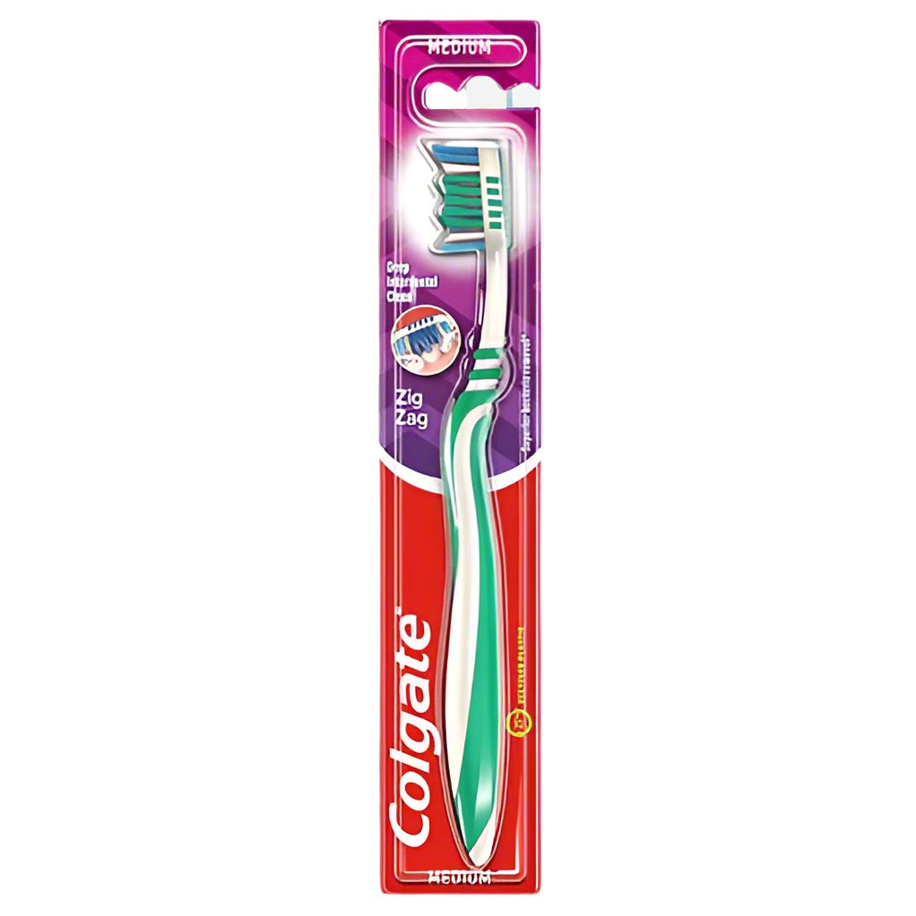 Buy Colgate Medium Zig Zag Toothbrush | Shop Oral Care Products Online ...
