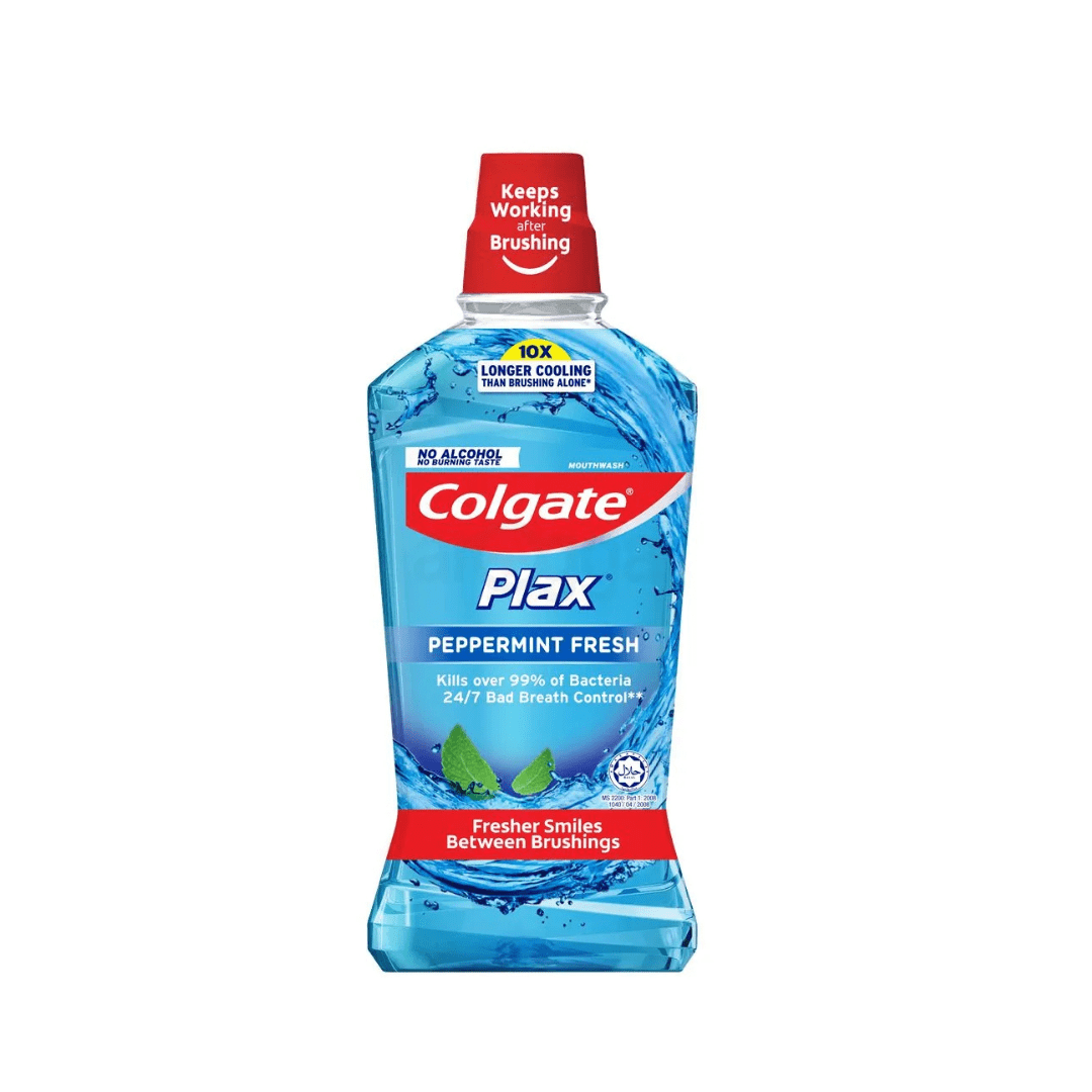 Buy Colgate Plax Peppermint Alcohol-Free Mouthwash | Shop Health ...