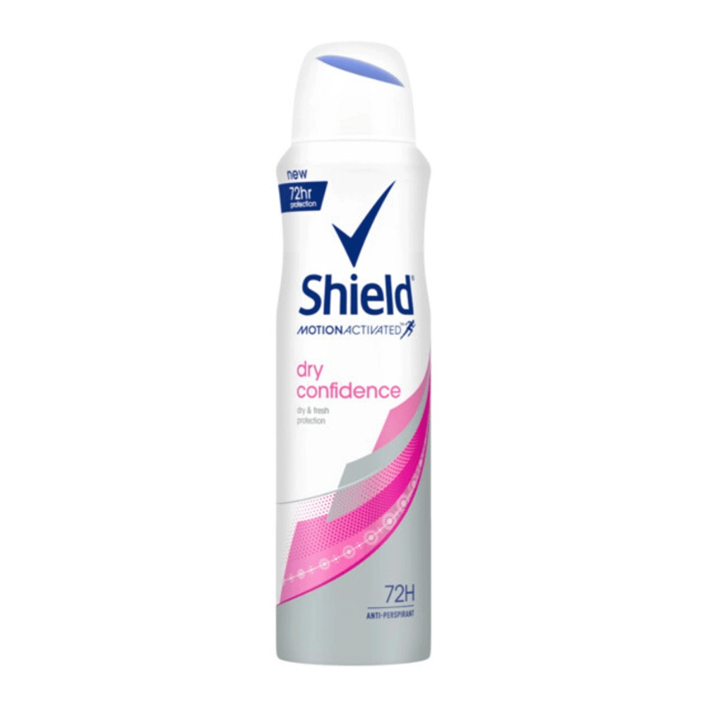 Buy Shield Motion Activated Dry Confidence Anti-Perspirant - 150ml ...
