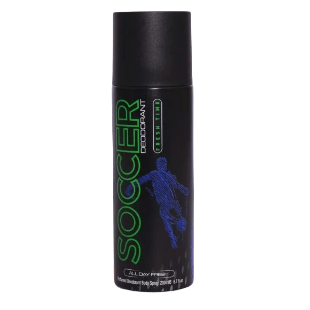 Buy Soccer Fresh Time Deodorant Body Spray - 200ml | Shop Deodorants ...